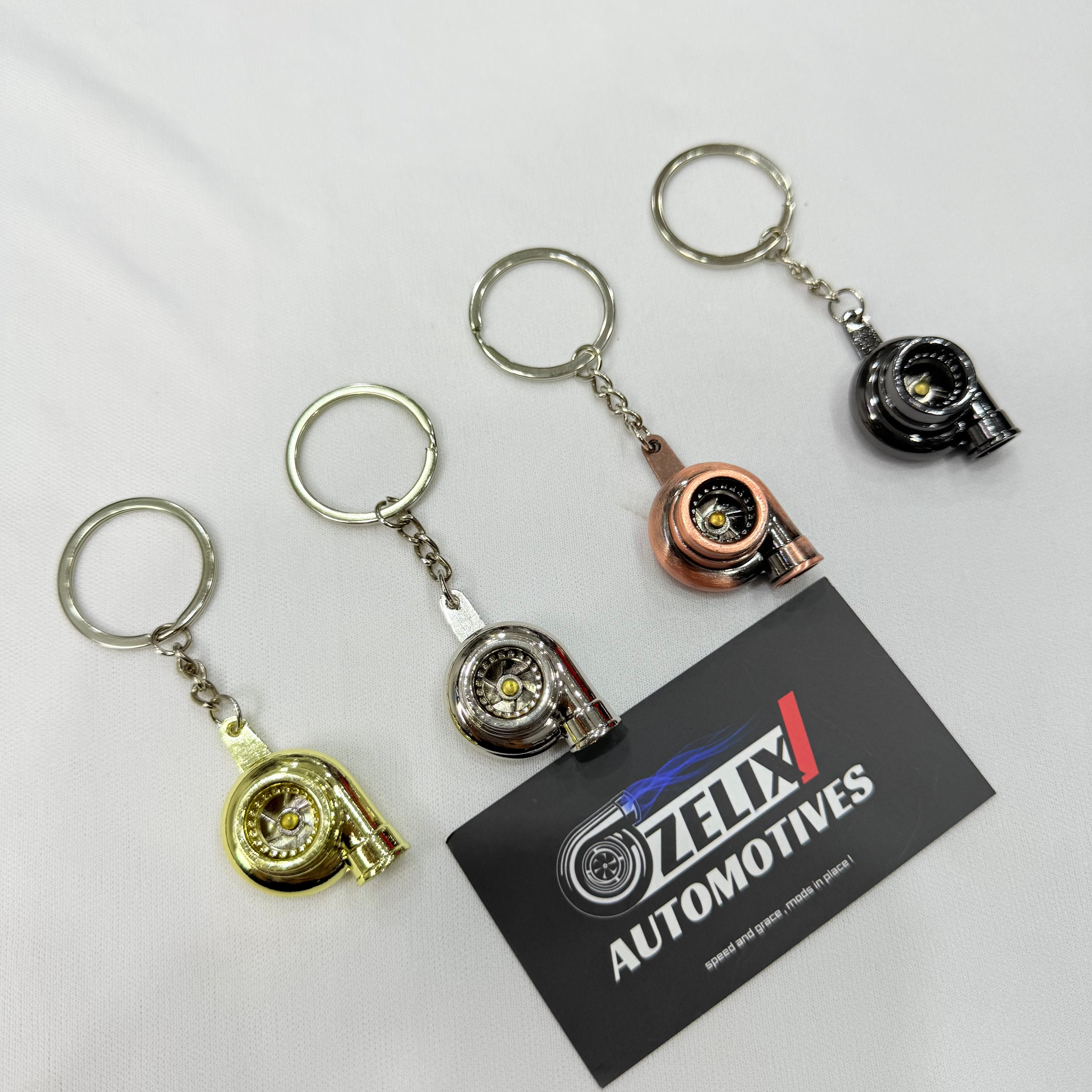 Turbo Car Metal Keychain – Zelix Automotives