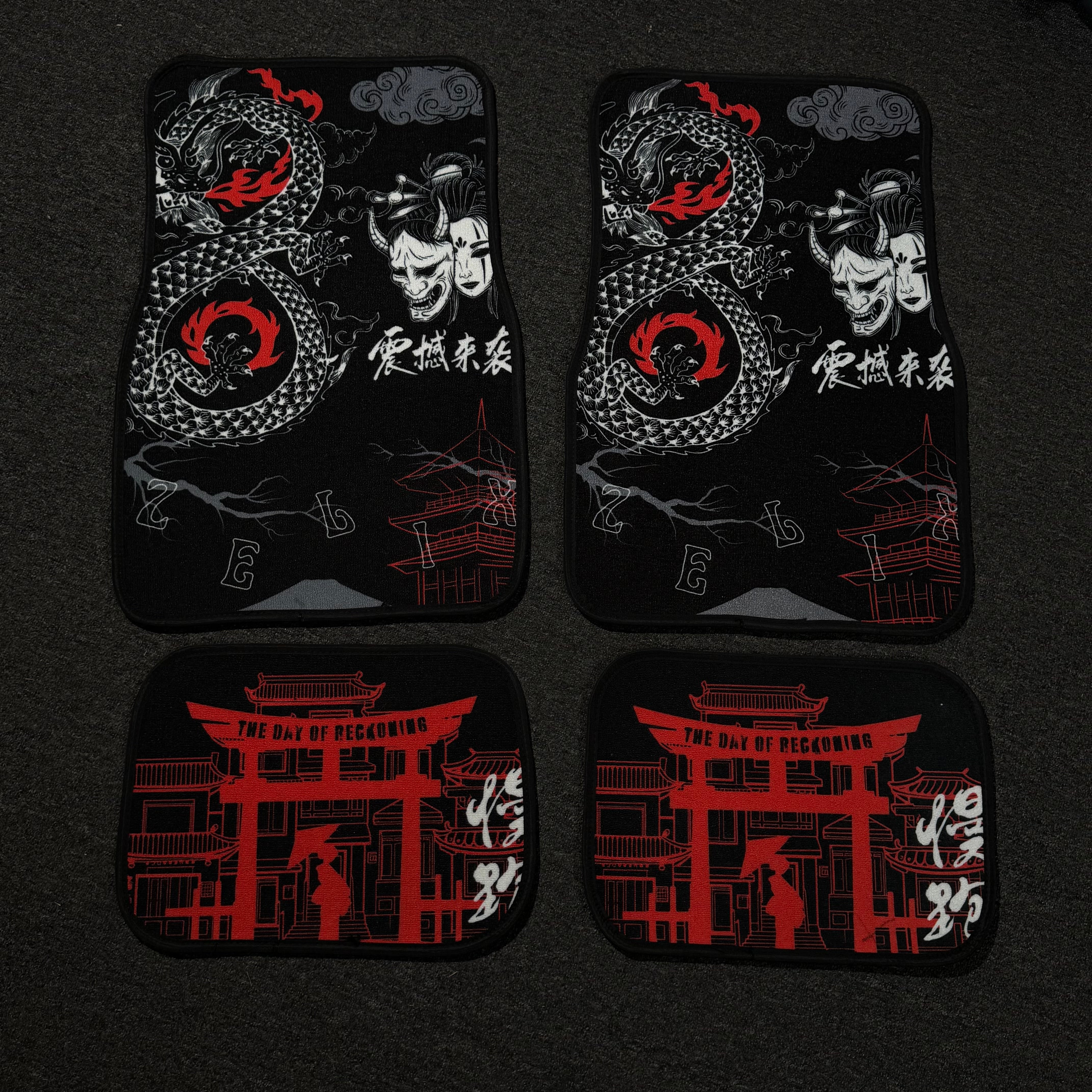 Day of Reckoning Themed Car Floor Mats by Zelix – Zelix Automotives
