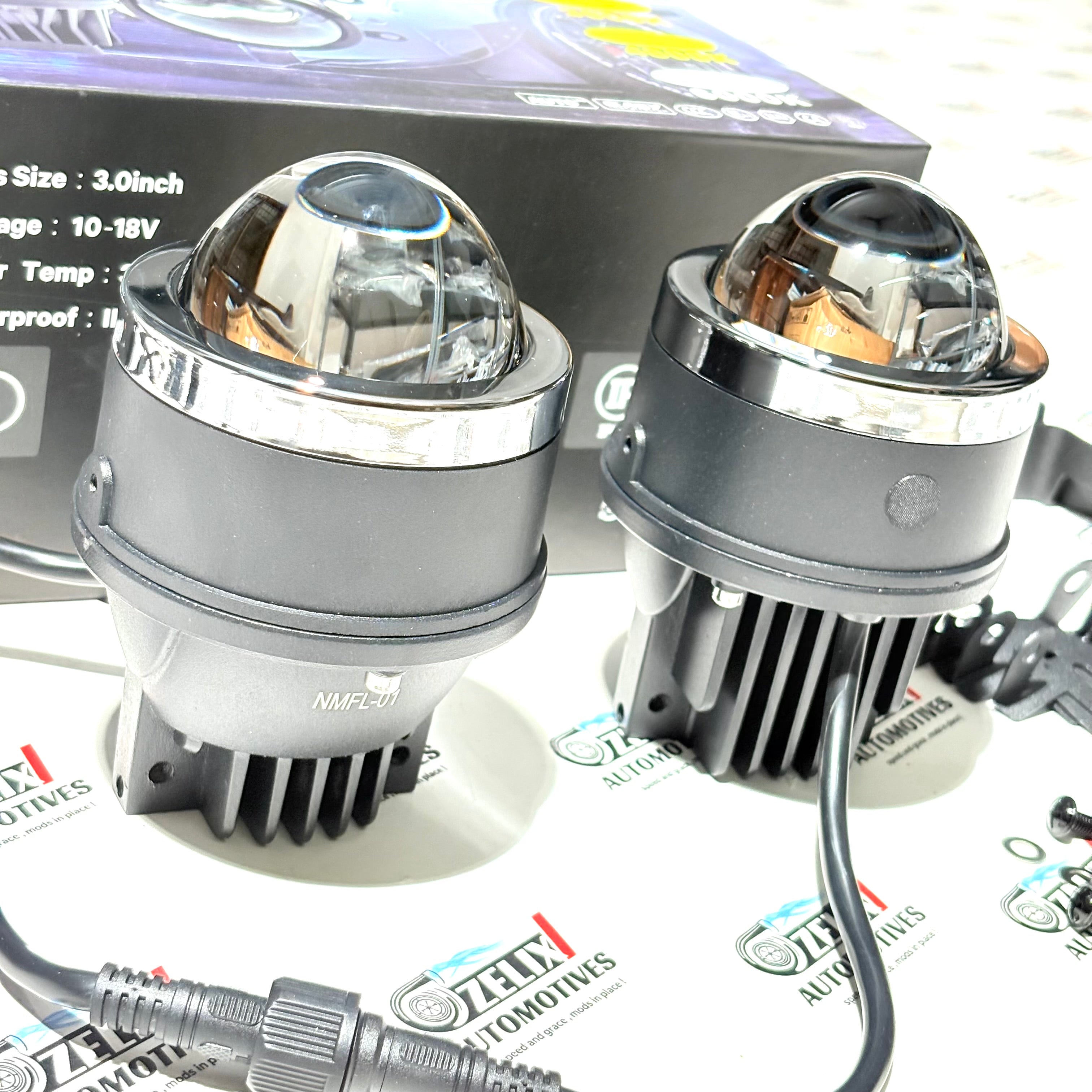 Bi-LED Fog Light 3-Color | Universal 3-Inch Fog Lamp Upgrade – Zelix ...