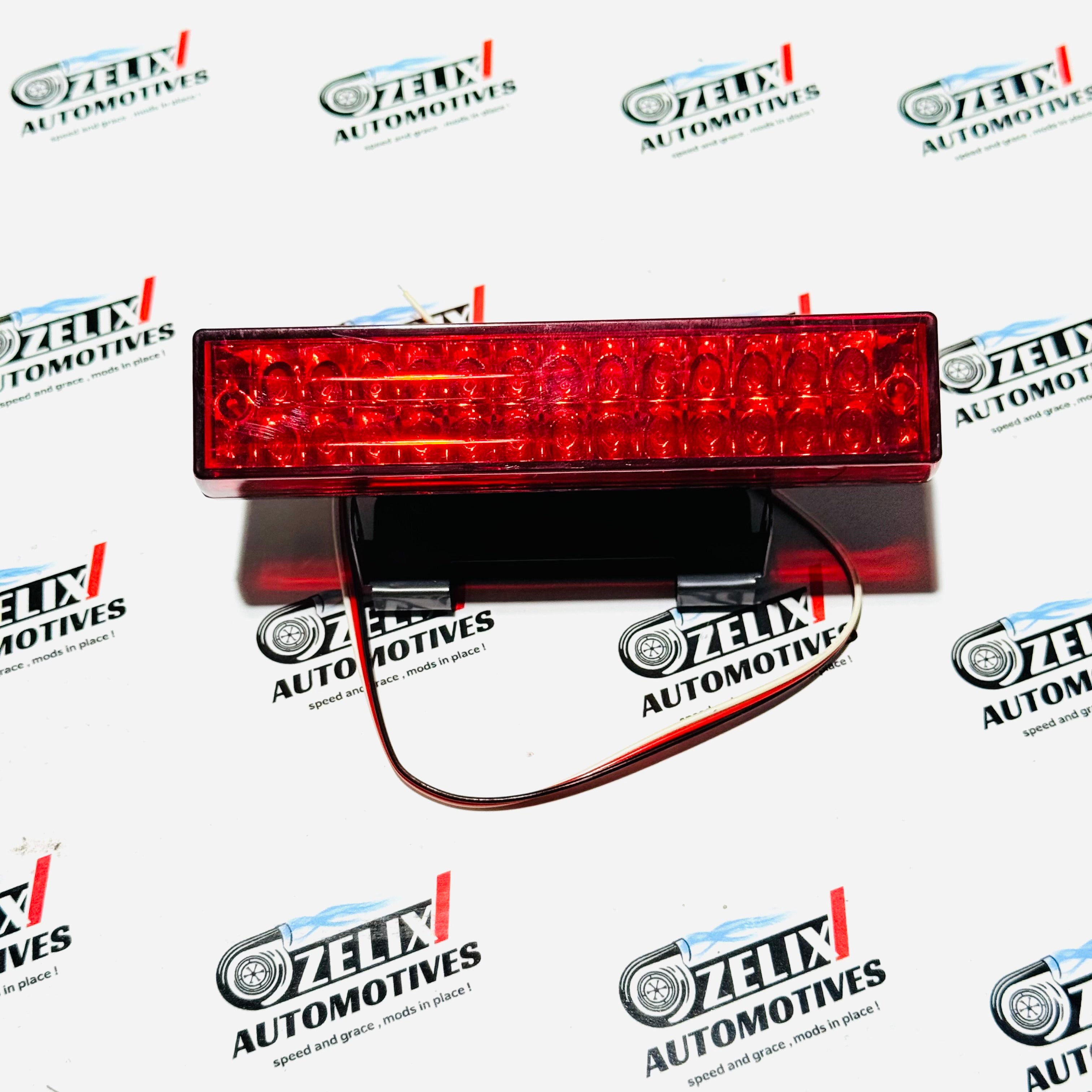 Universal F1-Style 26 LED Rear Brake Light | Sporty Warning Lamp ...
