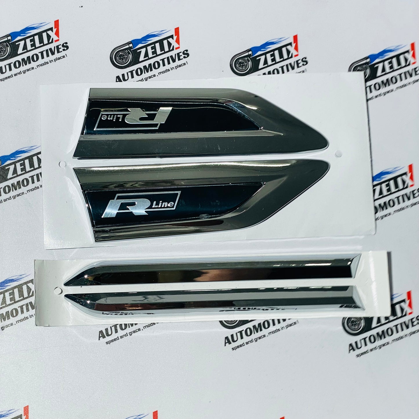 R-Line Fender Emblem Kit | Multiple Colour Options – Zelix Automotives