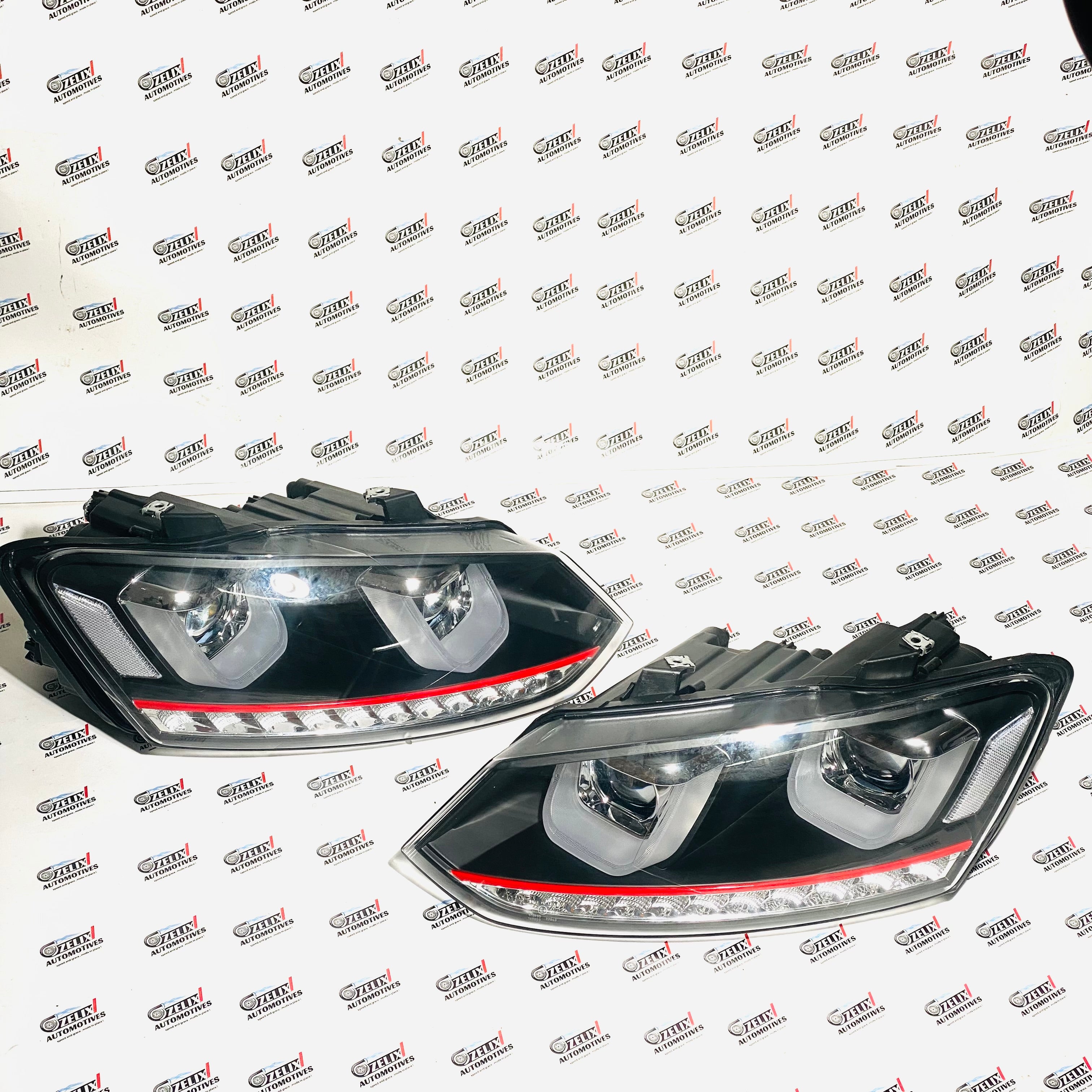 Polo UU-Style LED Projector Headlights | DRL & Welcome Light – Zelix ...