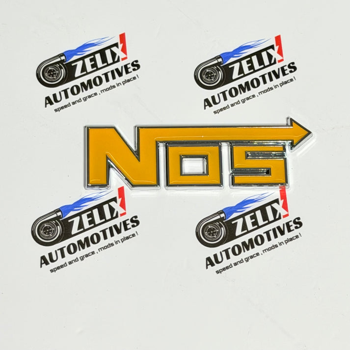 NOS Car Stickers Sporty Exterior Decal Multi-Color – Zelix Automotives