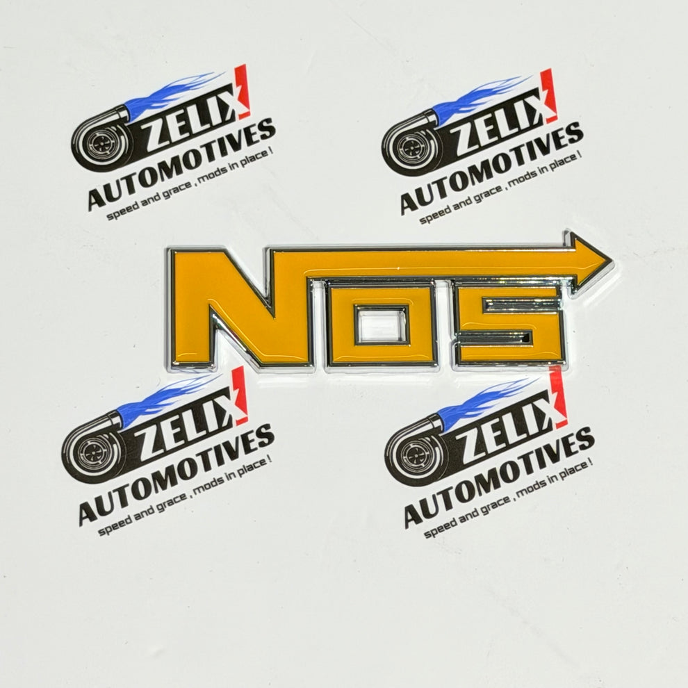 NOS Car Stickers Sporty Exterior Decal Multi-Color – Zelix Automotives