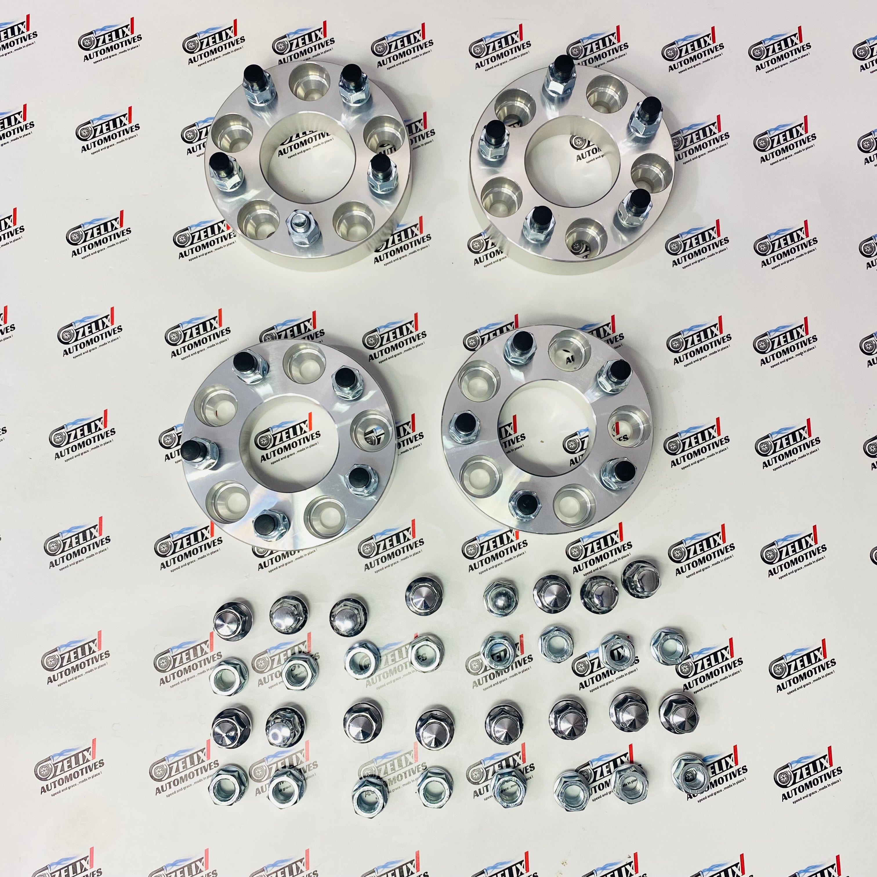 Universal Alloy Wheel Spacer Set of-4 | Aftermarket Premium Pair ...