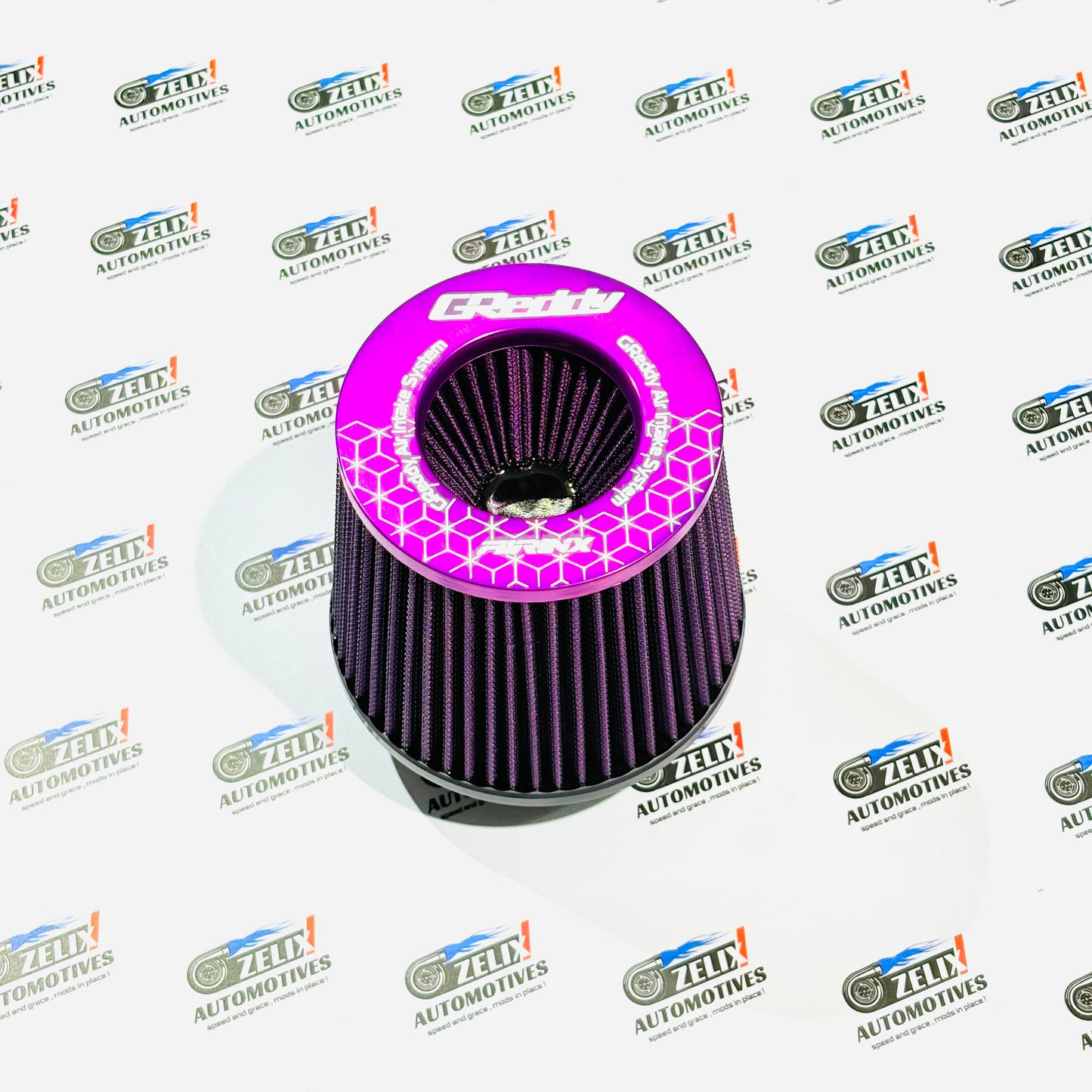 GReddy Dual Induction Air Filter | Universal 76–92mm Inlet – Zelix ...