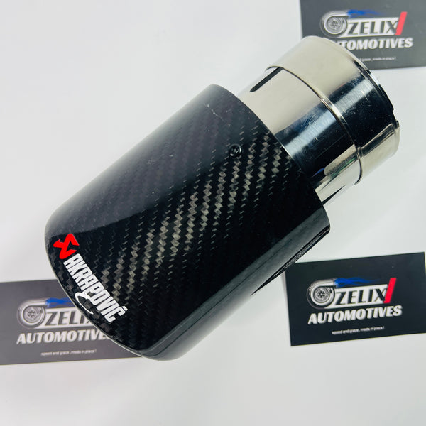 Akrapovic Exhaust Tip | Single Round Tip – Zelix Automotives