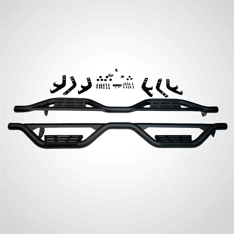 Toyota Hilux Foot Step / Rockslider Pro Series | Heavy-Duty Foot step ...