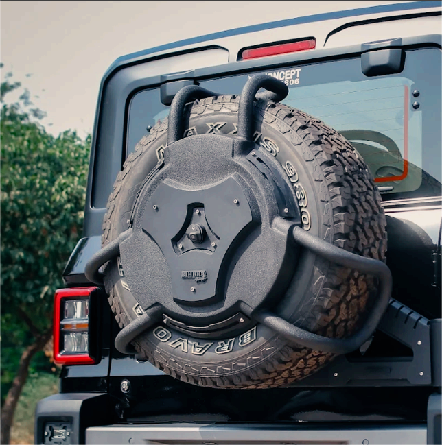 Thar Roxx – Bimbra I2 Stepney Cover | Heavy-Duty Metal Wheel Cover ...