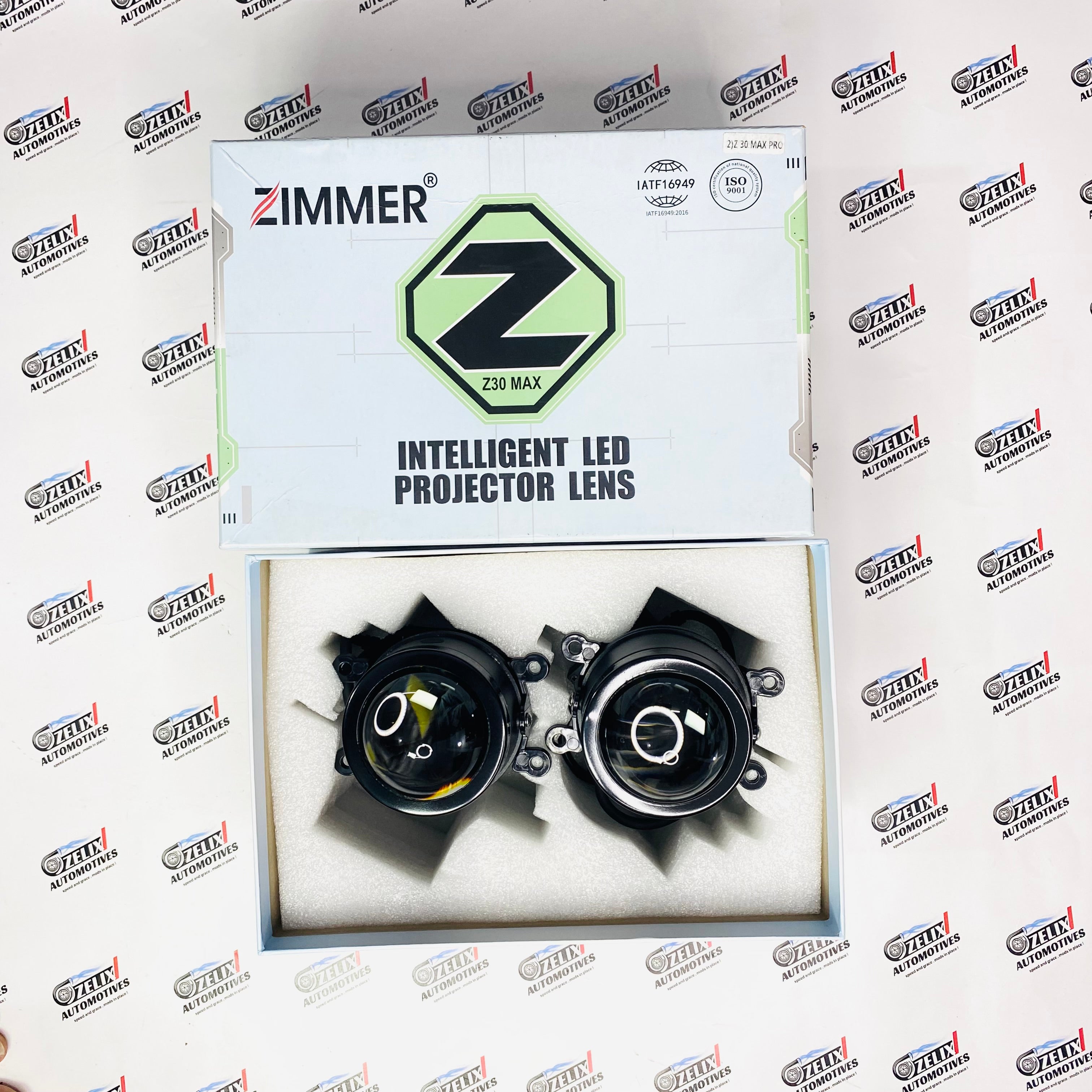 ZIMMER Z30 Max Pro 3-Inch LED Laser Projector Fog Light | Universal ...