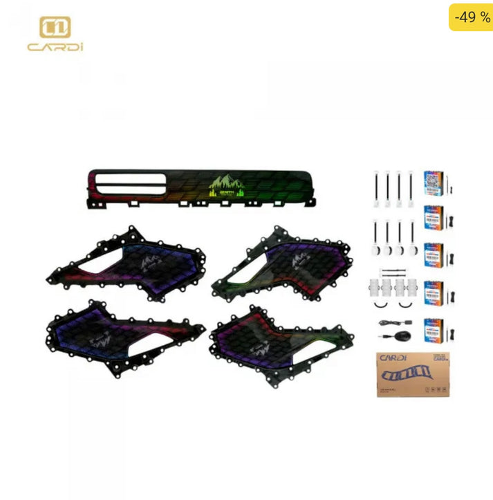 Hyundai Creta CARDI D16 Ambient Light Kit | Premium 2020+ (17-Piece ...