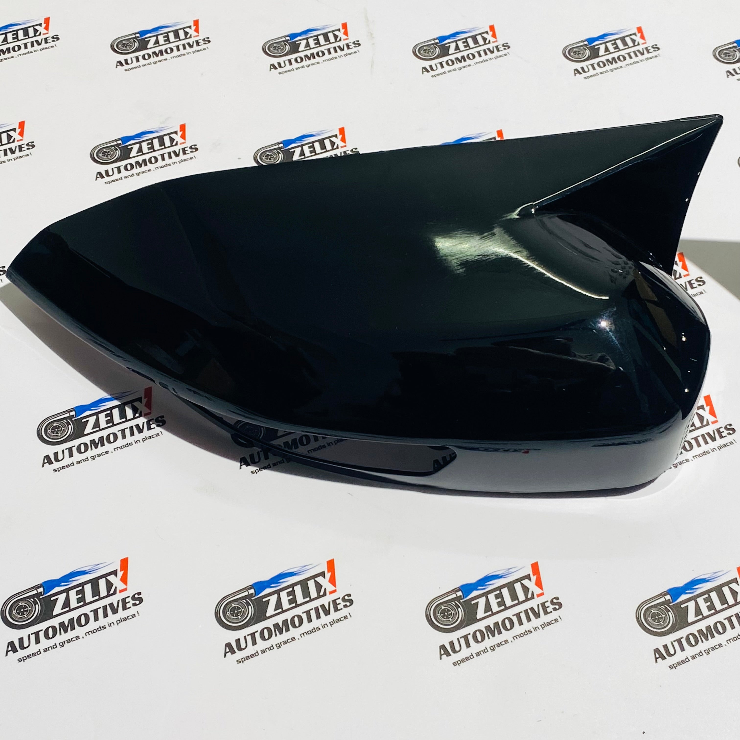 Tata Nexon Glossy Black Side Mirror Covers | Premium Fit – Zelix ...